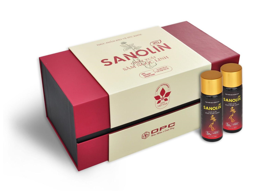Sanolin 20 - Tự hào sâm thuần Việt