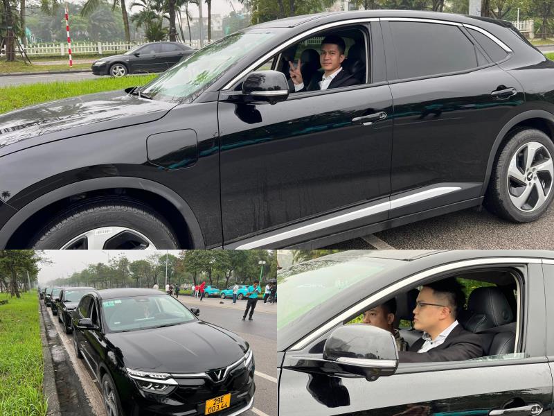 Ngày đầu trải nghiệm taxi điện Vinfast: Xe mới, giá cước "mềm", không ...