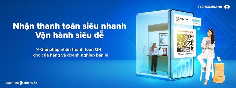 Giải pháp nhận thanh toán QR siêu nhanh, vận hành siêu dễ cho chủ cửa hàng