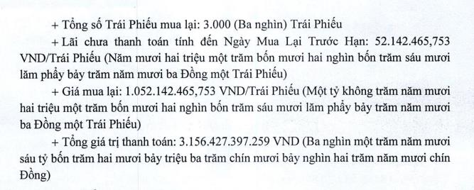 Ngân hàng LPBank (LPB) dự chi hơn 3.100 tỷ đồng để mua lại trước hạn 3. ...